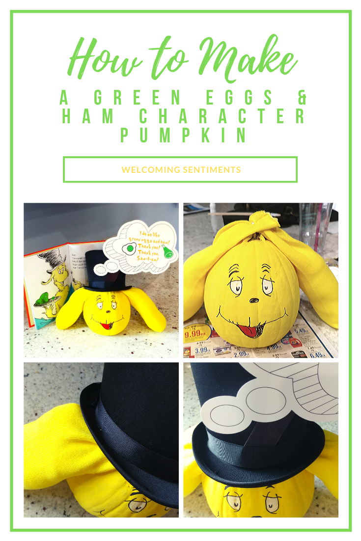 Book Character Pumpkin – Welcoming Sentiments