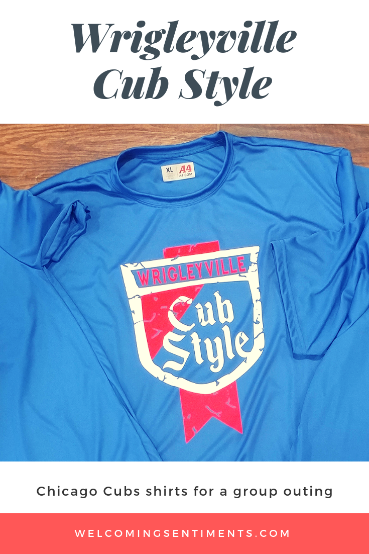 Chicago Cubs Custom Shirts -Take Me Out To The Ball Game – Welcoming ...