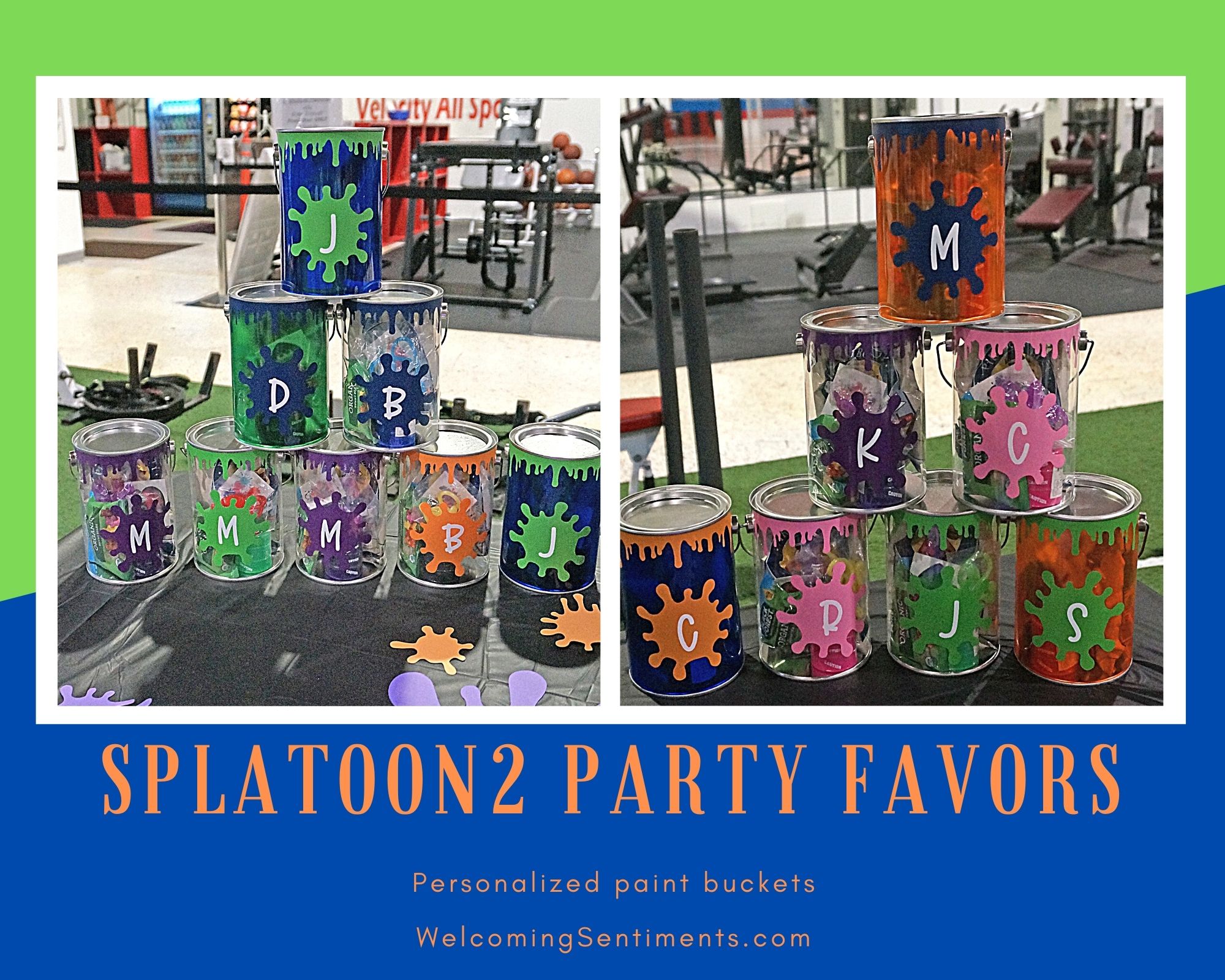Splatoon2 Birthday Party – Welcoming Sentiments